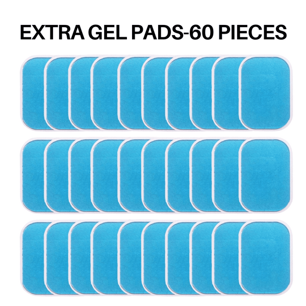 Extra Gel Pads - 20 Pieces / 60 Pieces (1 Bag = 2 Pieces) - Muscle ...